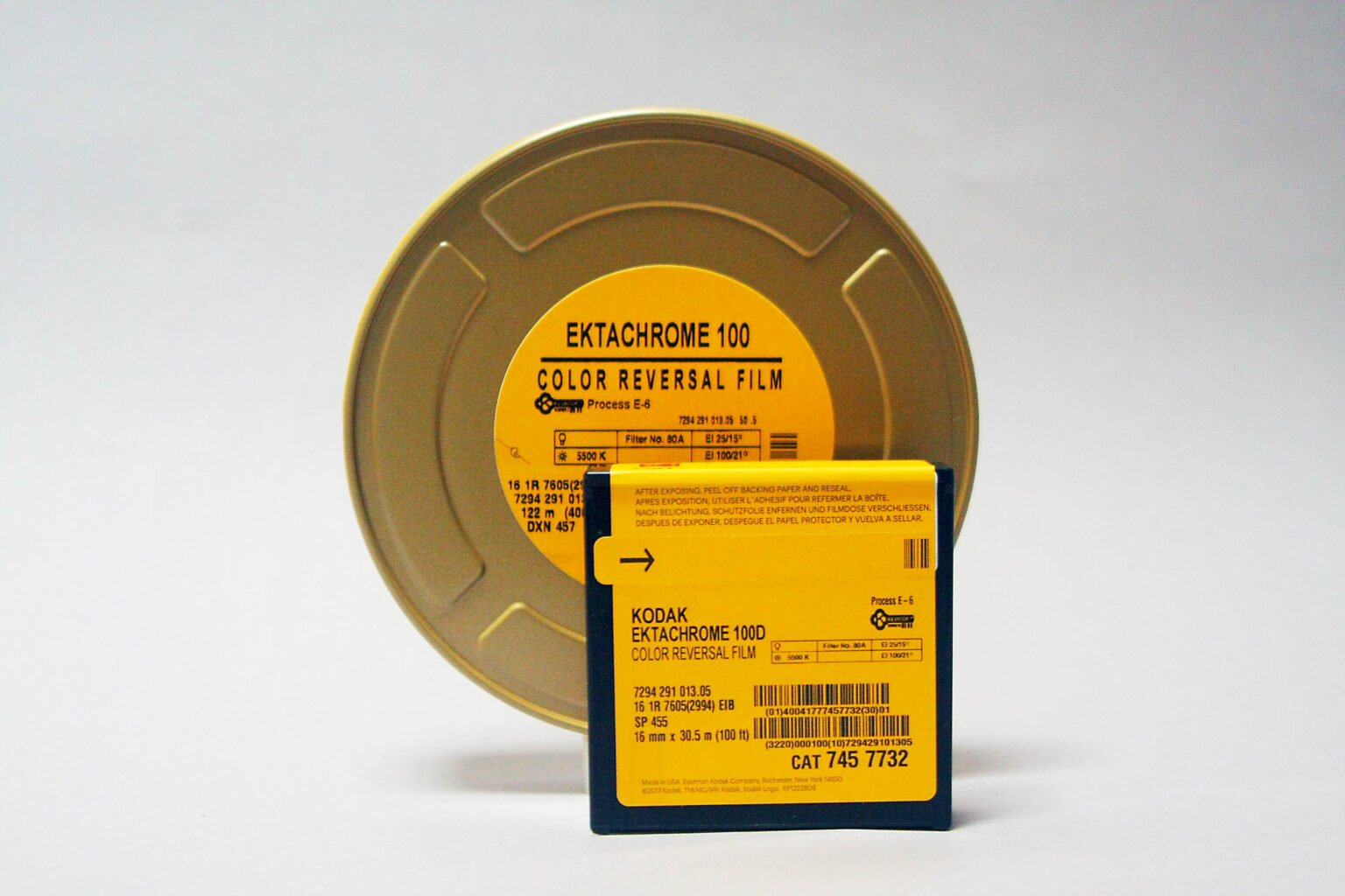 Kodak 16mm Ektachrome 100D 7294 Color Reversal Film – Welcome to ...