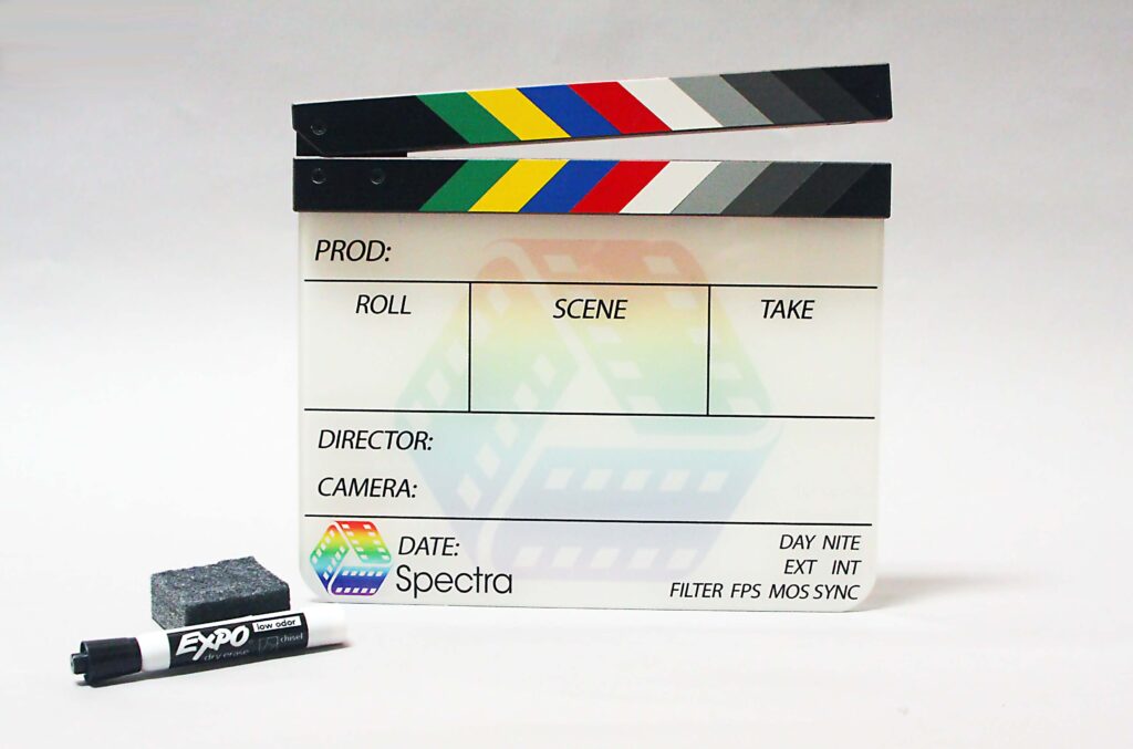 Professional Color Camera Slate w/ Premium Walnut Sticks – Welcome to ...